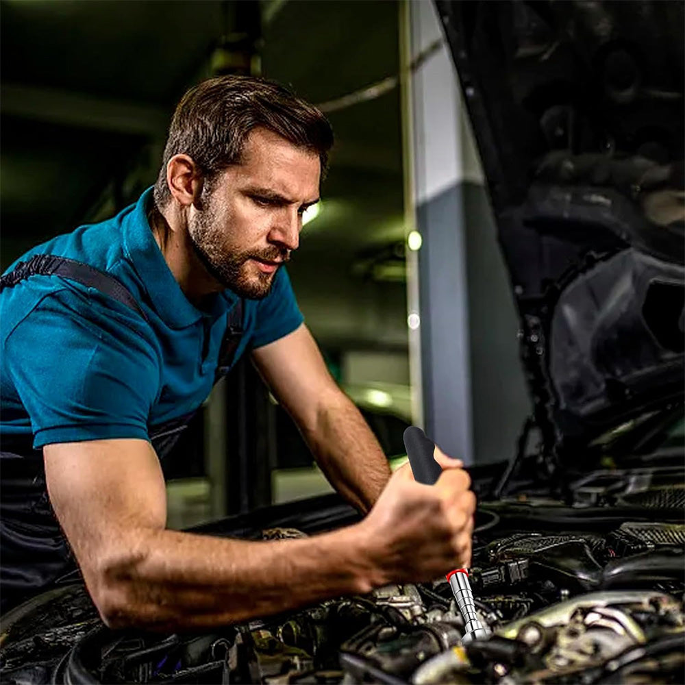 Magnetic Telescopic Pick-Up Tool 18-78CM Flexible Magnetic Sticker 25L