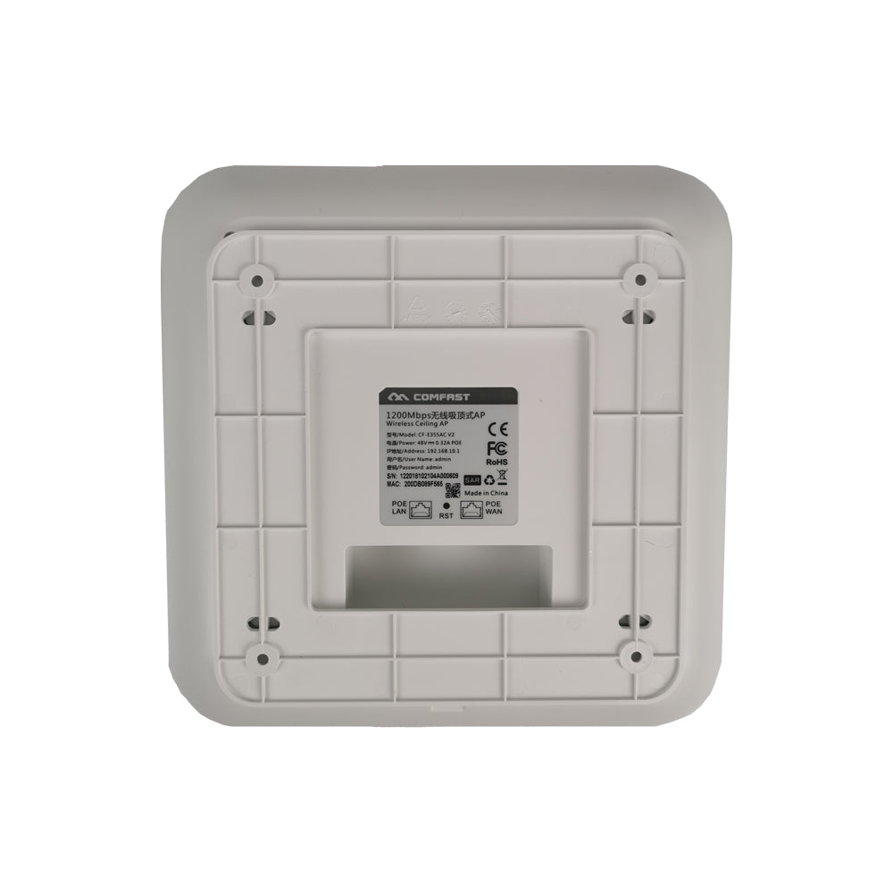 CF-E355AC V2 Dual Band 2.4&5GHz wireless Ceiling AP 1200M Wifi Access