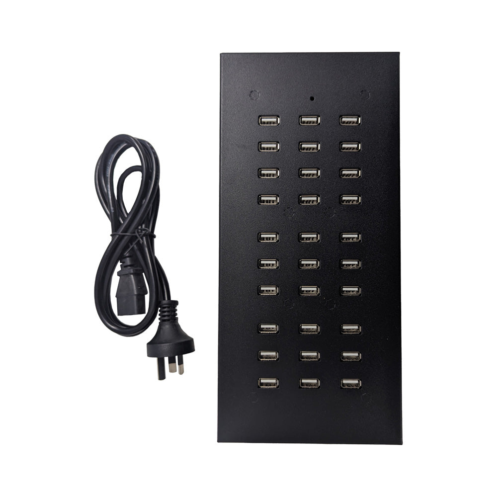 USB Charger 30 Ports HUB 40A 200W Universal Fast Charging AU plug
