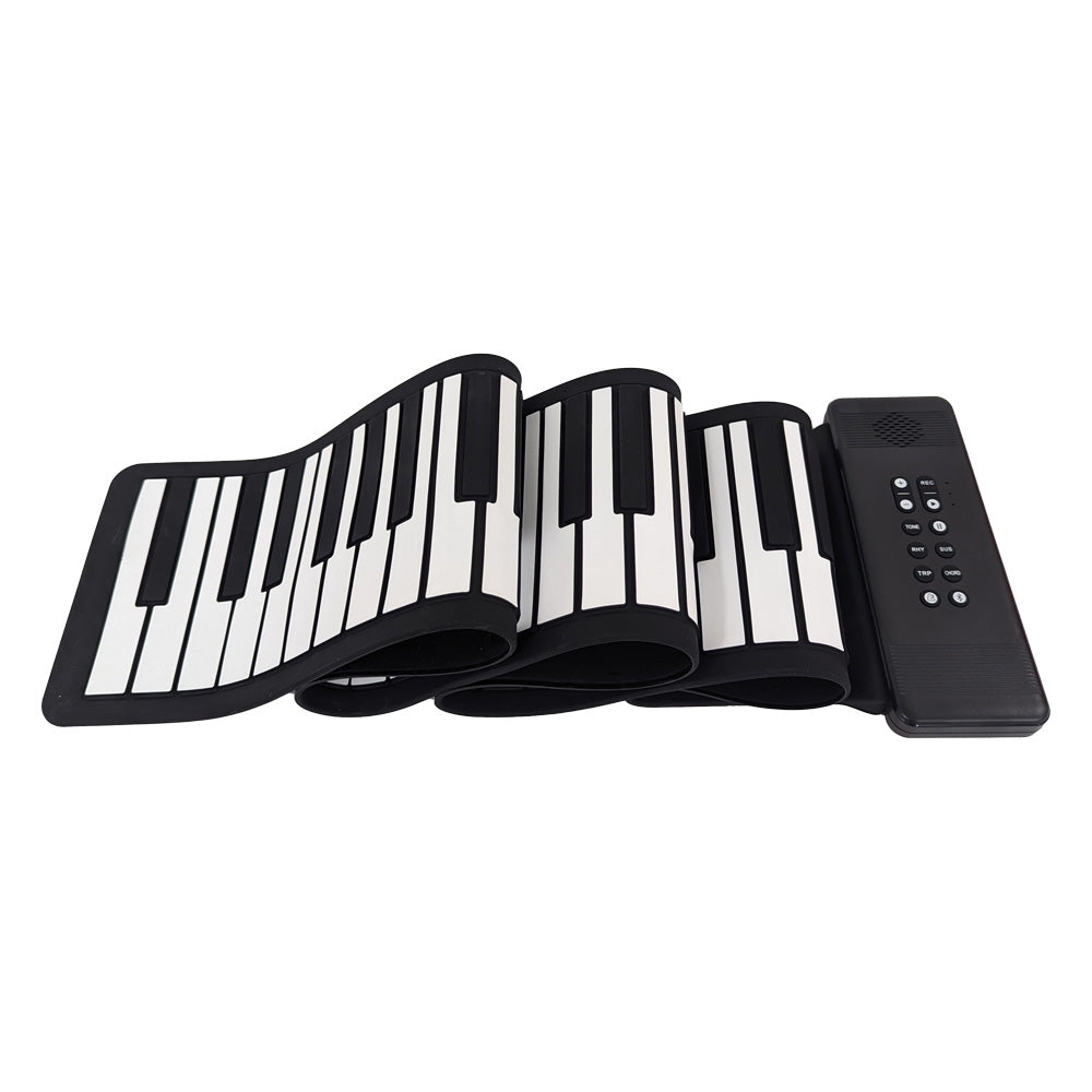 Roll Up Piano 88 Keys Hand-rolling Portable waterproof Silicone Piano